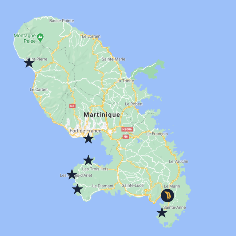 Location de voilier : itinéraire pour une croisière en Martinique